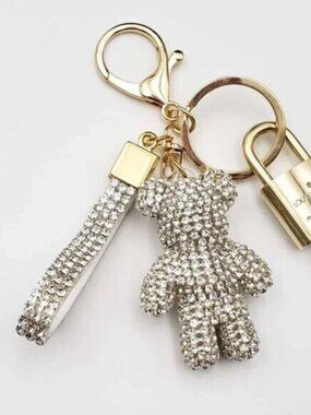 Louis Vuitton | Accessories | Authentic Louis Vuitton Gold Padlock Key ...